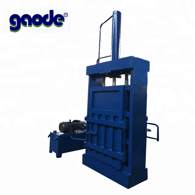 Small Scrap Metal Recycling Horizontal Baler Machine Aluminium Cans