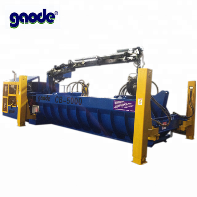Mobile Scrap Metal Mobile Car Baler Hydraulic Scrap Metal 45000KG