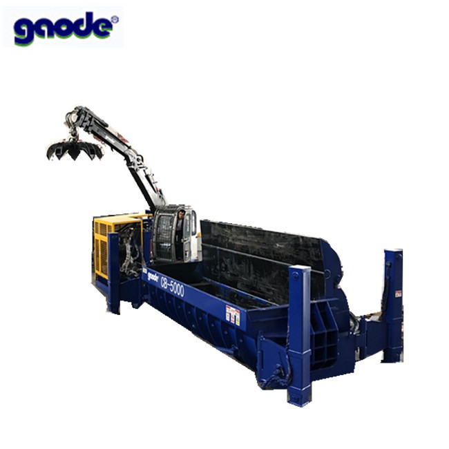 Auto Hydraulic High Speed Baler Mobile Scrap Metal Baler 191kW