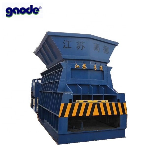 Hydraulic Mobile Scrap Shear Automatic Scrap Metal Container Shearing ...